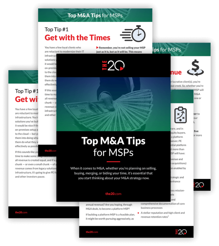 The 20 | Fast Track your MSP Growth